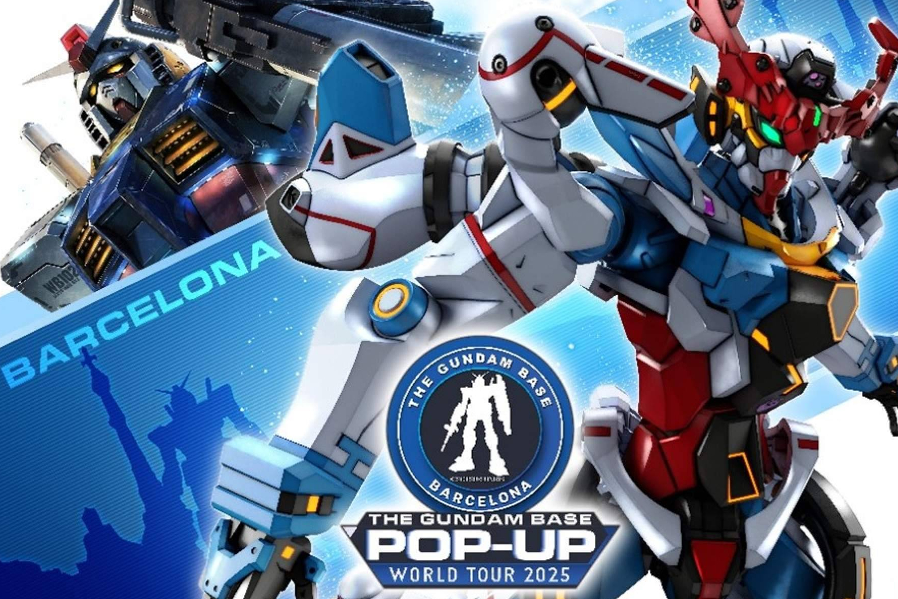 THE GUNDAM BASE POP-UP WORLD TOUR 2025 llega a España el 5 de diciembre ...